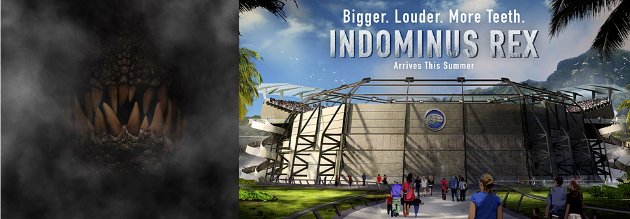 Dinosaurus Indominus Rex Diperkenalkan di Poster 'Jurassic World'