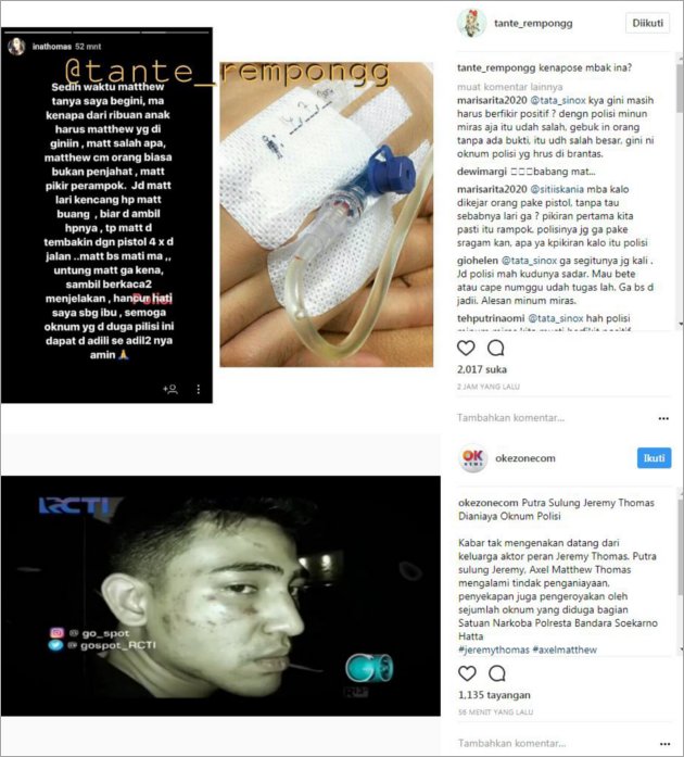 Dituduh Beli Happy Five dan Ditembaki, Putra Jeremy Thomas Kabur Karena ...