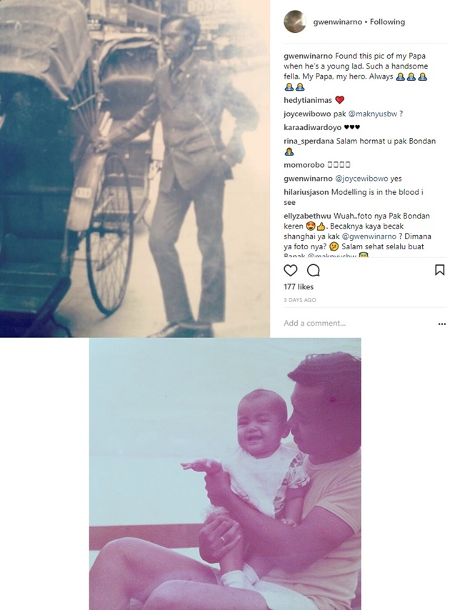 Berduka, Putri Bondan Winarno Sempat Kenang Masa Muda Ayah Lewat Foto ...