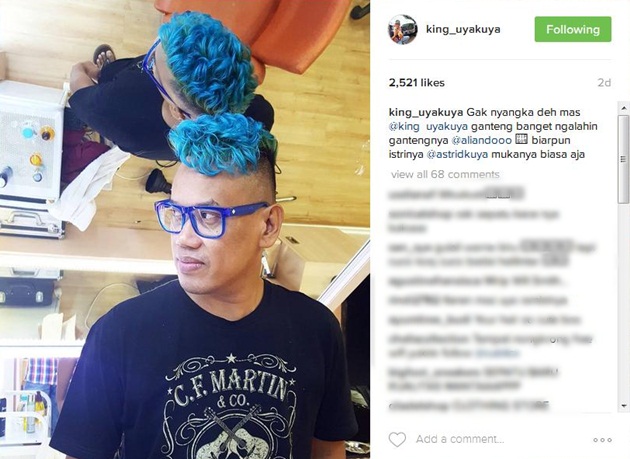 Gara-Gara Ini Uya Kuya Ngerasa Ganteng Seperti Aliando, Mirip Nggak?