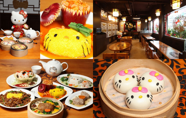 Restoran Hello Kitty Pertama di Dunia Sajikan Dim Sum yang Bikin Tak ...