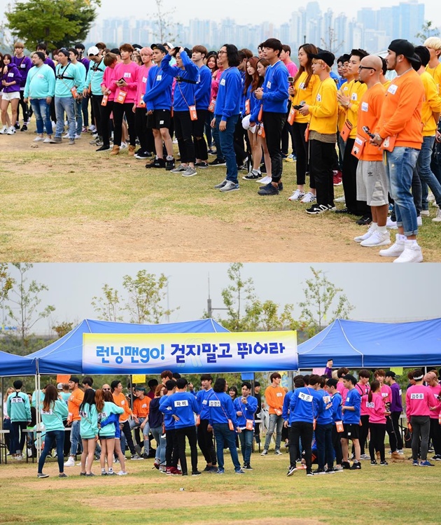 'Running Man' Rilis Foto 100 Artis Siap Kejar Yoo Jae Suk cs, Ada Idolamu?