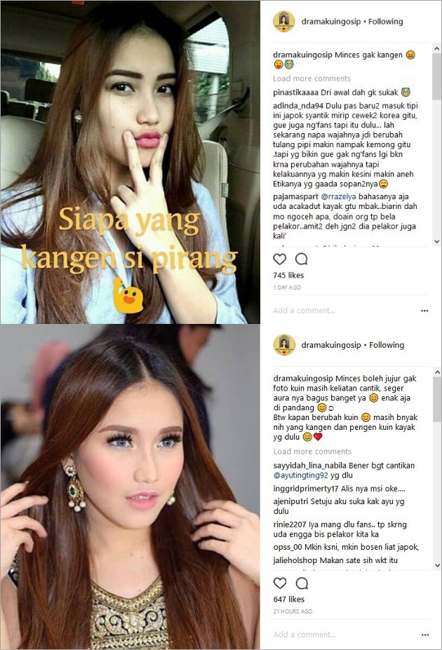 Sedih Ayu Ting Ting Tak Lagi Secantik Ini, Netter: Dibutakan oleh Uang