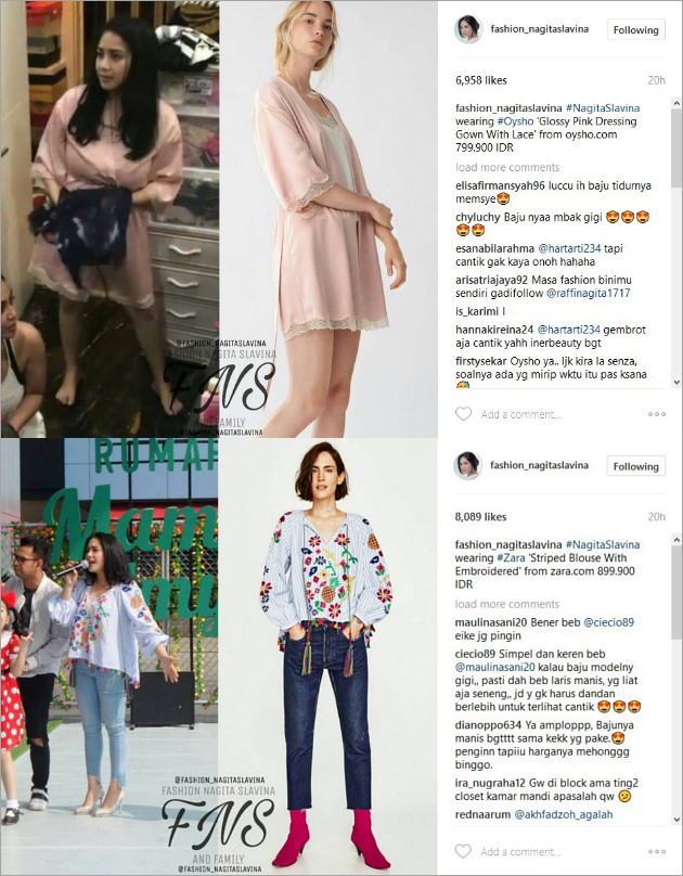 Seksi Imut, Harga Kimono Lingerie dan Busana Nagita Ternyata di Bawah Rp 1 Juta