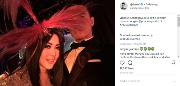 Pamer Foto Berdua dengan Syahrini, Wajah Daniel Mananta Bikin Netter ...