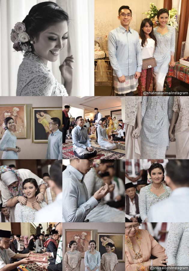 Intip Foto Cantik Zivanna Letisha Tunangan dengan Adat Sumatera Utara