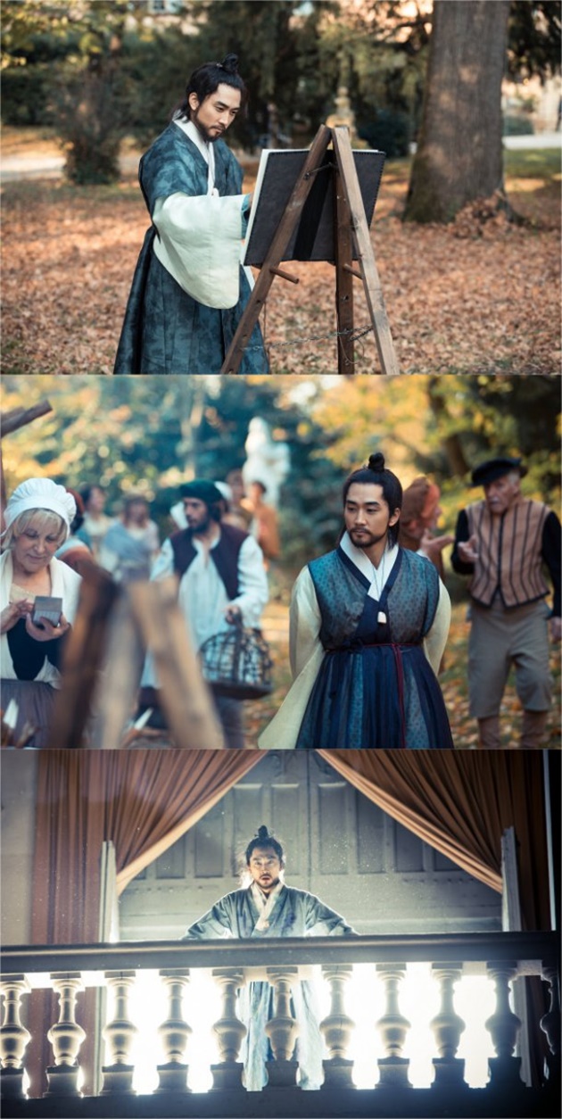 'Saimdang' Rilis Foto Baru, Song Seung Hun dari Joseon Melukis di Eropa?