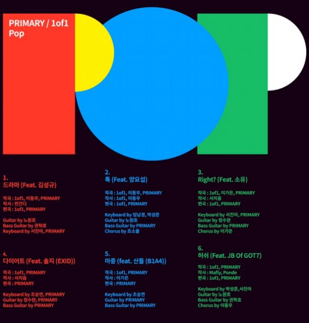 Musisi Primary Gaet Para Idol Mulai Sunggyu Infinite Hingga JB GOT7 ...