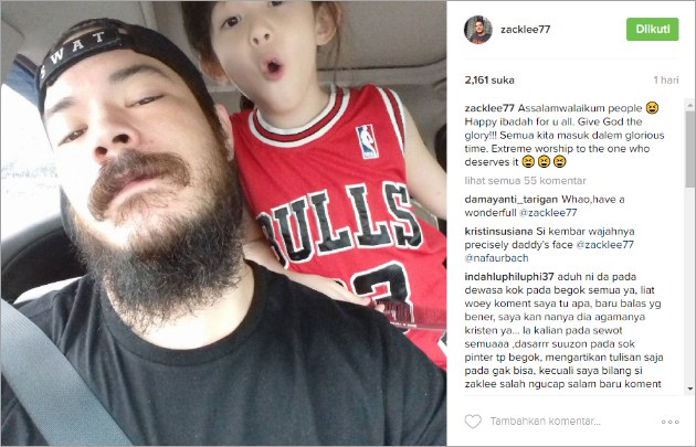 Buset, Agama Zack Lee Dipertanyakan Netter Gara-Gara Ucapkan Ini