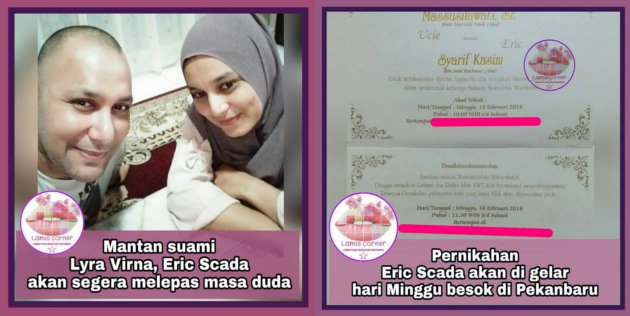 Mantan Suami Lyra Virna Menikah, Nama Asli Hingga Sosok Istri Eric ...