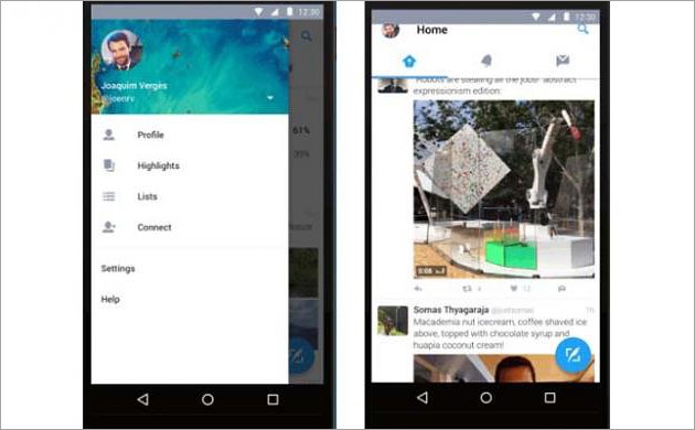 Update Tampilan Antarmuka Twitter di Android Jadi Mirip Gmail