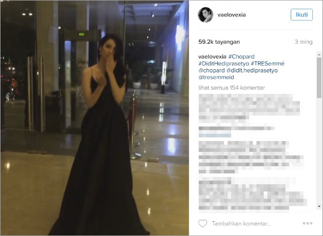 Velove Vexia Beri 'Kiss Bye' ke Putra Prabowo Subianto?