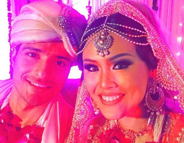 Resmi Dinikahi Vin Rana, Nita Sofiani Cantik Jadi Pengantin India