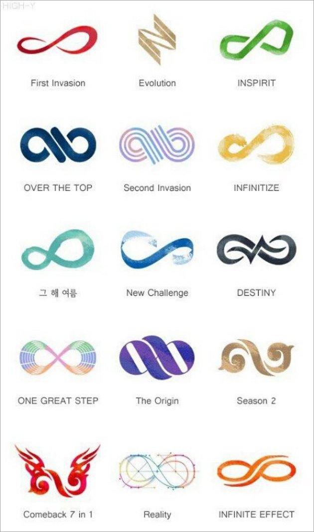 Wow, Perubahan Logo Infinite Tiap Comeback Ini Bikin Netter Terpukau