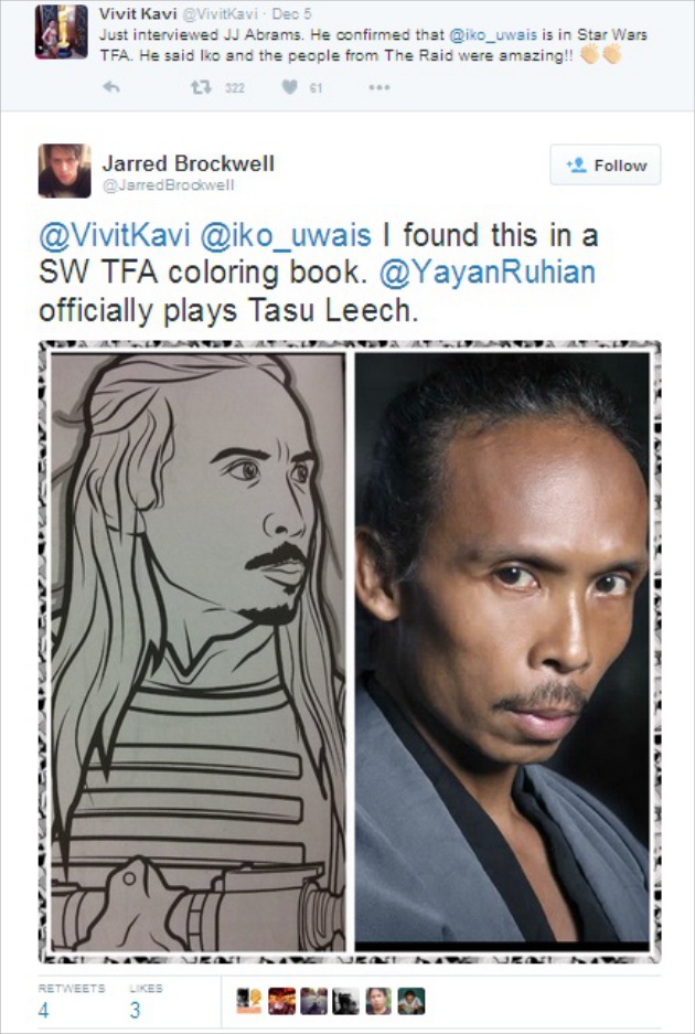 Yayan Ruhian Masih Betah Bungkam Soal Keterlibatan di 'Star Wars: The ...