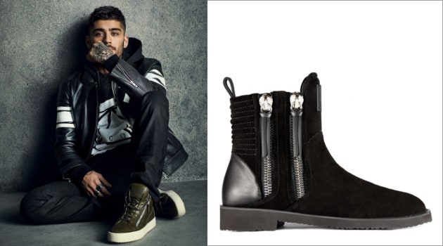 Ada Nama Gigi Hadid dalam Sepatu Super Mahal Rancangan Zayn Malik?